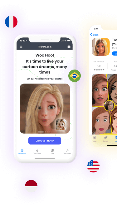 ToonMe: your iconic TOON selves