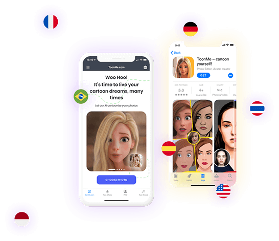 ToonMe: your iconic TOON selves